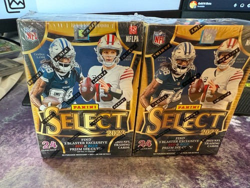 2023-24 Panini Select NFL Football Blaster Box Factory Sealed Red ...
