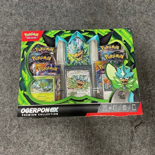 POKEMON TCG: Ogerpon ex Premium Collection Box, Sealed Box has Dents | eBay
