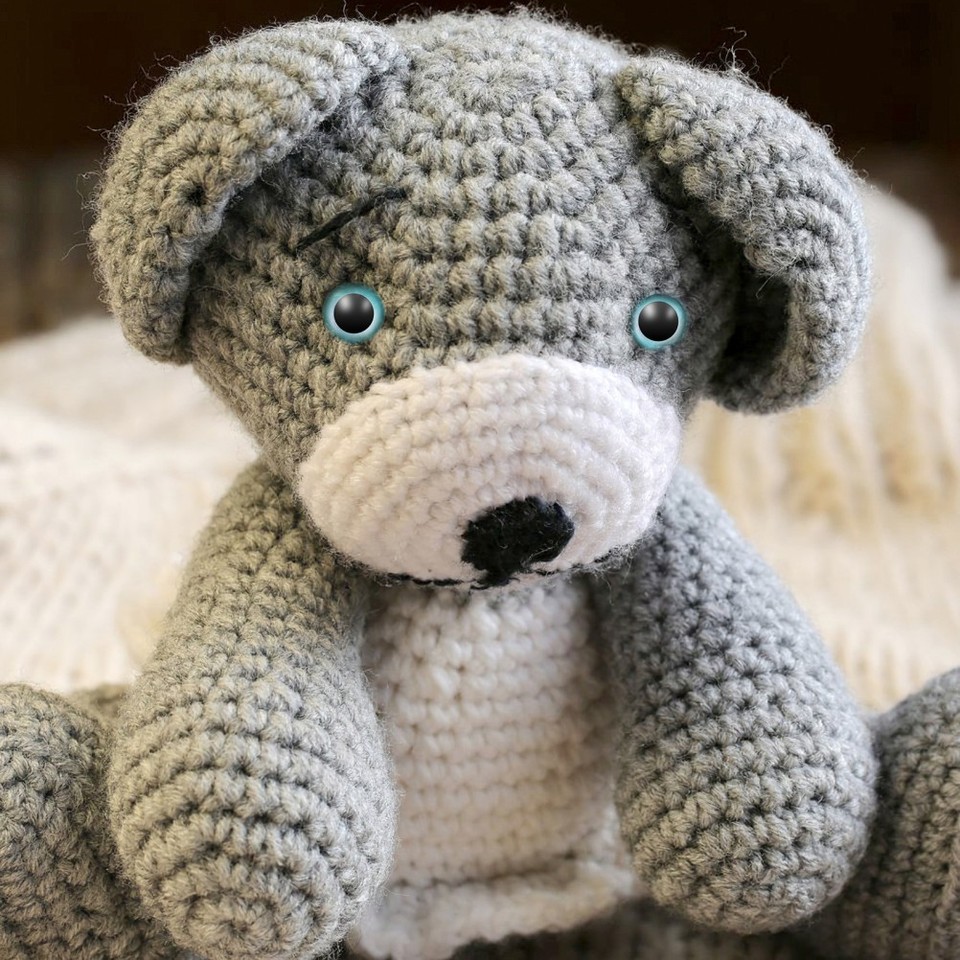 40 Pcs Craft Supplies Fake Eyes For Crochet Animals Dolls Safety ...