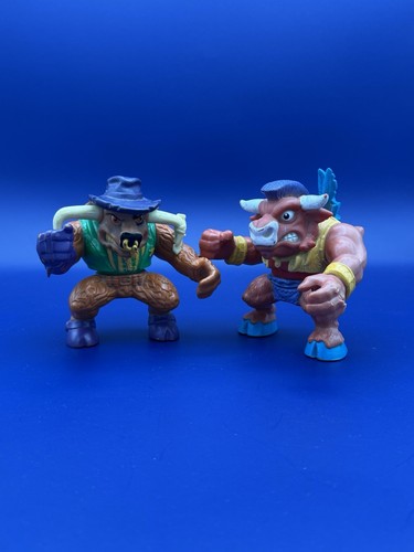 WILD WEST Cowboys of Moo Mesa Lot: GERONIMOO & SHERIFF TERRORBULL (1991 ...