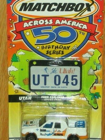 Matchbox - Across America, 50th Birthday Series - Utah (NIB) | eBay