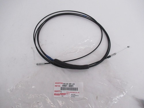 Genuine OEM Toyota 64607-02221 Power Trunk Lock Release Cable 2009-2013 ...