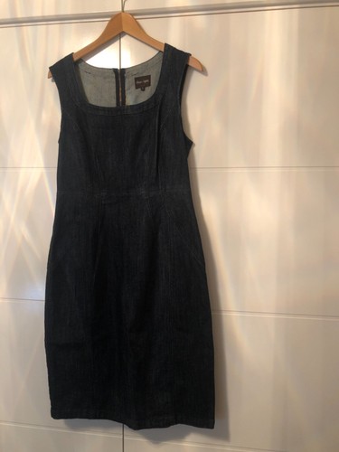 Phase Eight Denim Sleeveless Pinafore style dress. Size 12. | eBay UK