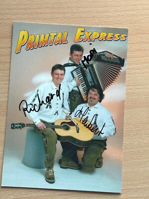 Primtal Express - Autogrammkarte original signiert - #30588 | eBay.de