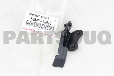 5354060010 Genuine Toyota LEVER ASSY, AUXILIARY CATCH RELEASE 53540 ...