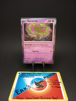 Spiritomb 089/193 Paldea Evolved NM Holo Rare Pokemon Card | eBay