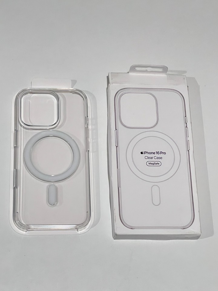 GENUINE Apple Clear Case w/ Magsafe iPhone 16 Pro 6.3" - Clear | eBay