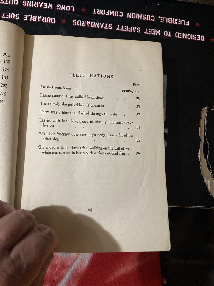 Vintage 1945 Lassie Come Home by Eric Knight ~ Illustrated - Hardcover ...