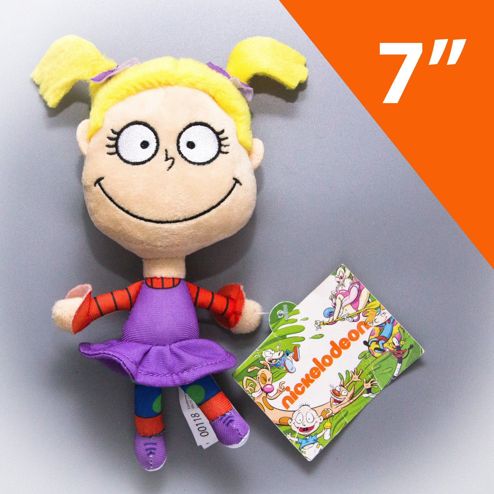 2018 Good Stuff Nickelodeon Rugrats ANGELICA 7" Plush | Brand New With ...