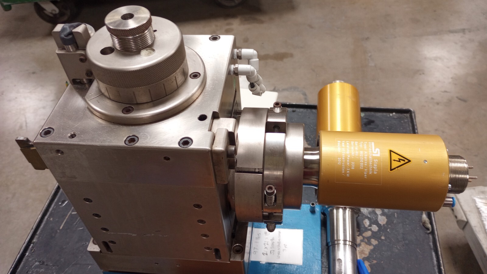 PARTIAL STAPLA CONDOR ST 30 ULTRASONIC WELDING UNIT ( 2 HEADS) | eBay