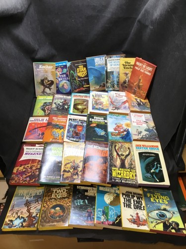 Lot of 31 Vtg DAW Ace Double Sci-Fi Fantasy Paperback Books RARE ...