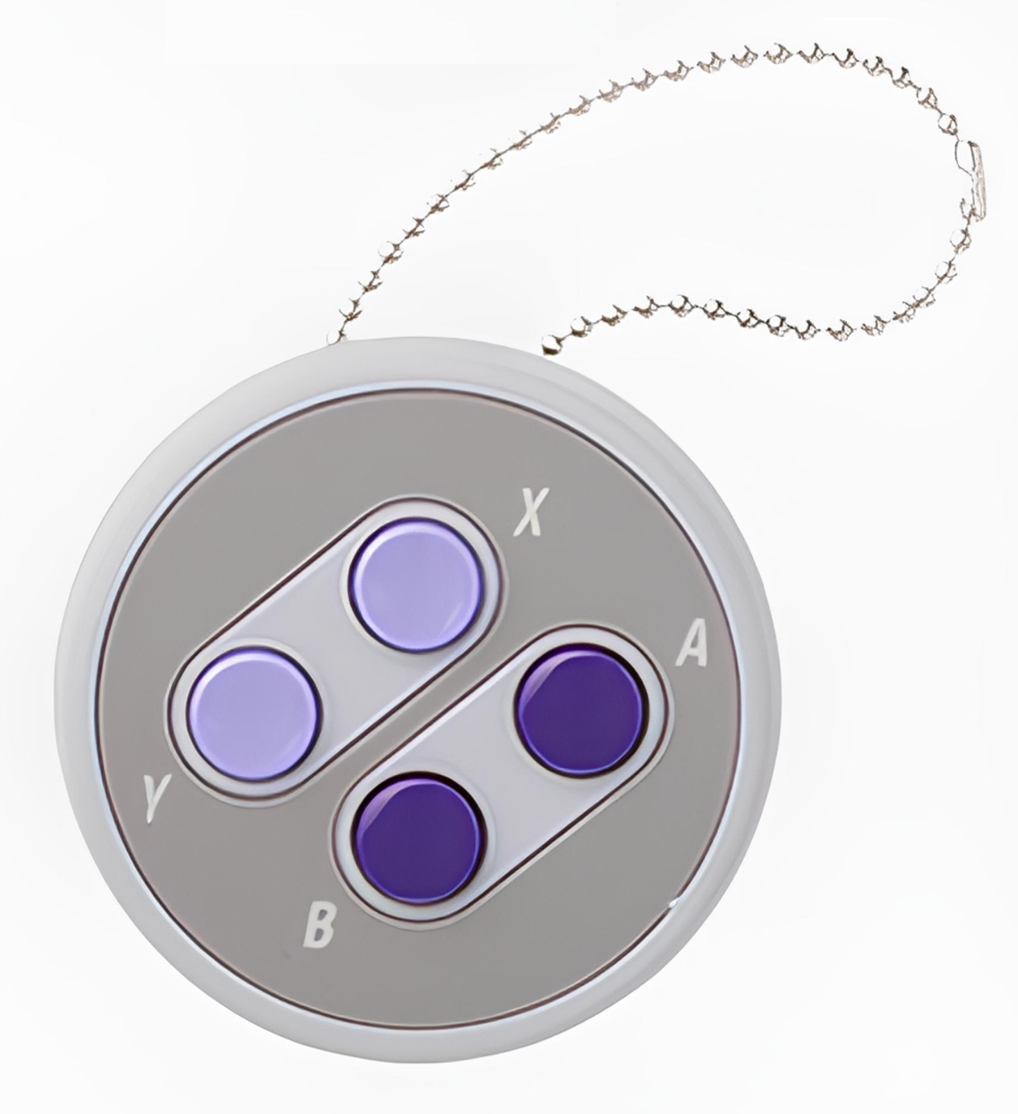 Nintendo Capsule Toy Controller Button Collection 2 Key Chain SNES ABXY ...