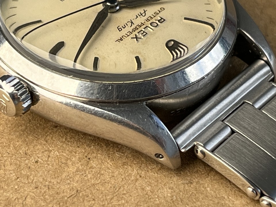 Vintage 1959 Rolex Air-King Oyster Perpetual Ref. 6552 Serviced 34mm ...