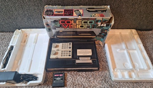 Colecovision Console CIB in Box TESTED 100% WORKING COMPLETE EX SHAPE ...