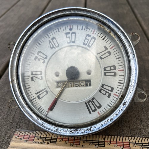 1941-46+ CHEVROLET SPEEDOMETER, Pitted Chrome USED vintage car part ...