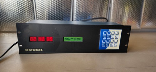 BOGEN BCMC 300-00K-1 MASTER CLOCK CONTROLLER | eBay
