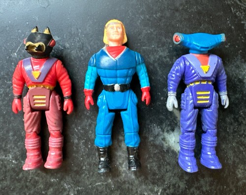 Lot Of 3 Dino Riders Series 1 TYCO Action Figures 1988 Vintage Toy | eBay