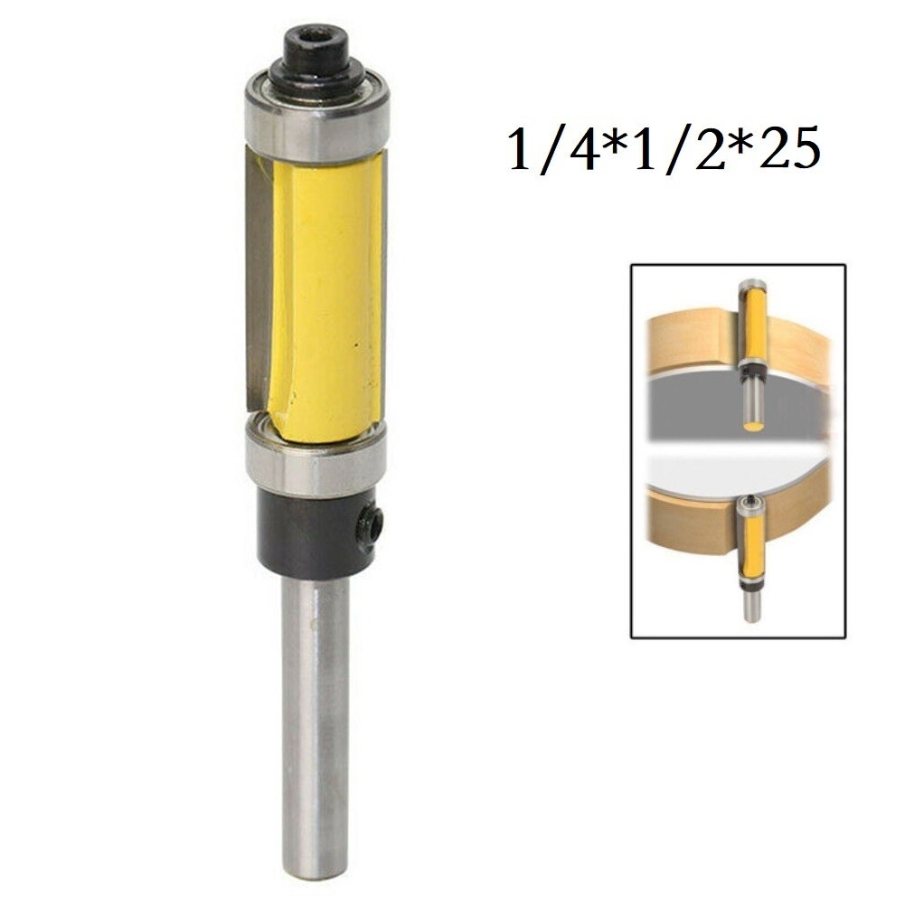 Router 50 509 Trim 2-Piece Flush Trim Router Bit Set - 1/4 Inch Shank ...