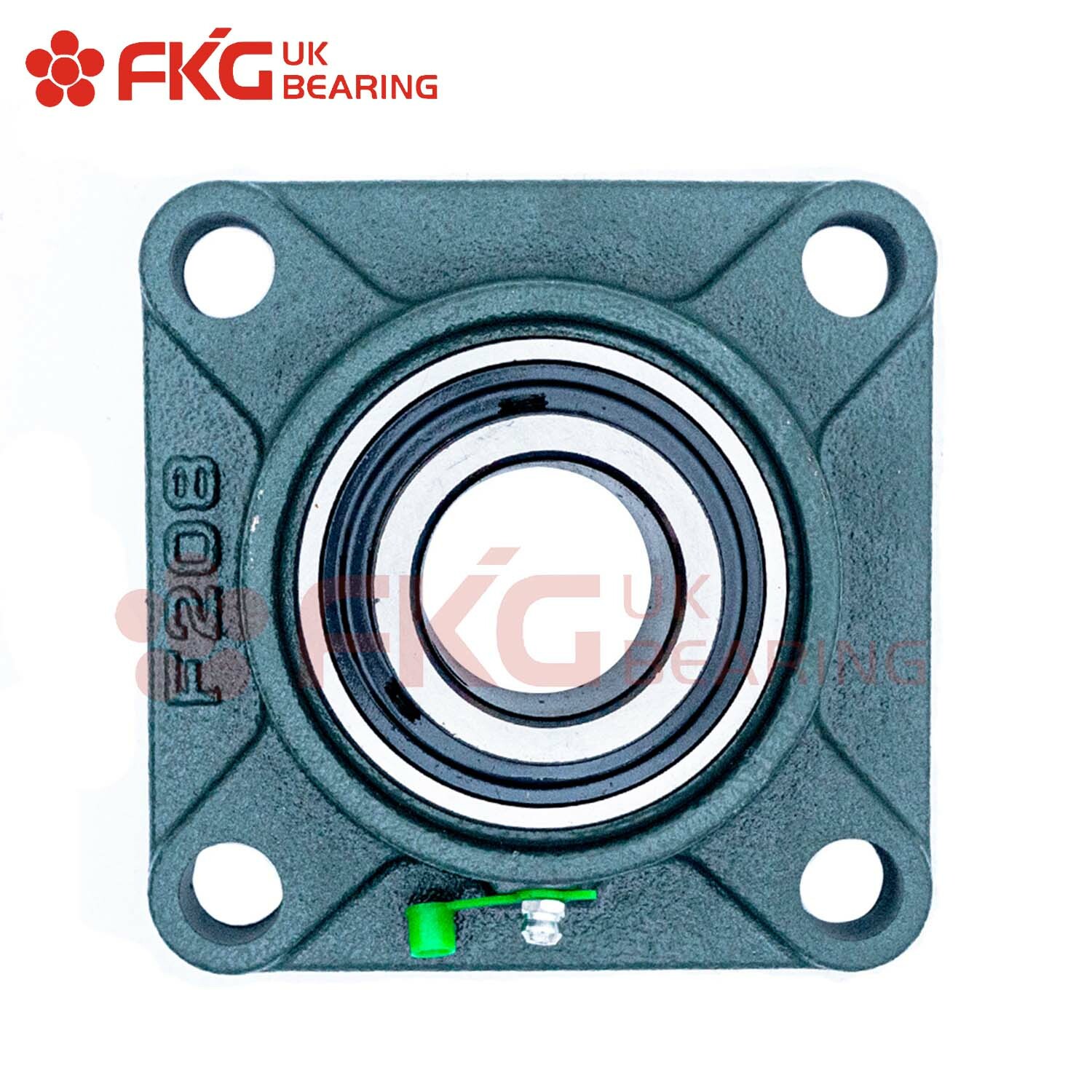 (4PCS) New UCF208-24 Pillow Block Flange Bearing 1-1/2" Bore 4 Bolt ...