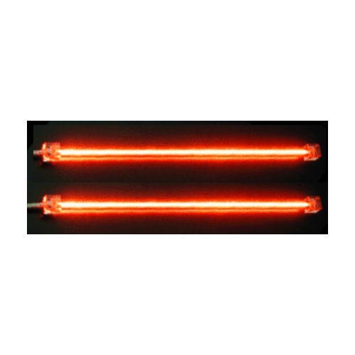 Logisys 15inch Dual Cold Cathode Fluorescent (CCFL) Lamp (Red) Computer ...