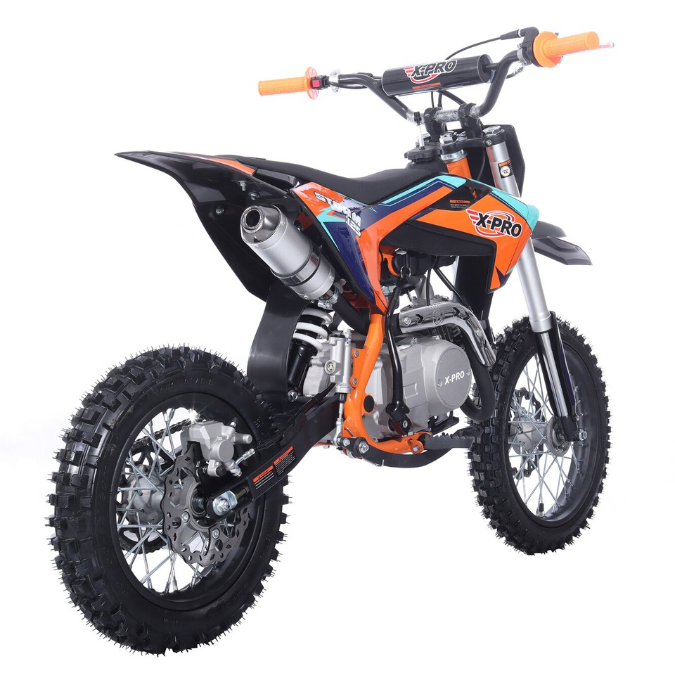 X-PRO Storm 125cc Dirt Bike with 4-Speed Manual Transmission Zongshen ...