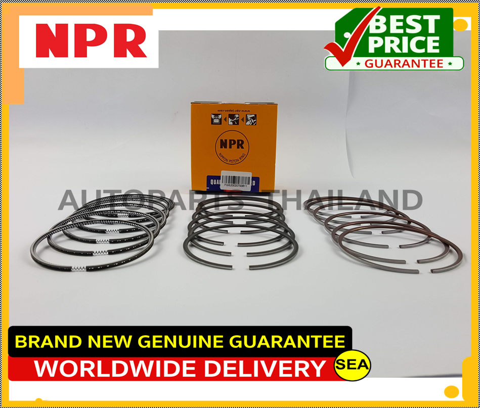 NPR PISTON RING FOR HINO ENGINE ED100 COED SDH20020 (UNIT/1SET) | eBay