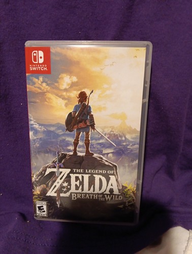 CASE ONLY NO GAME The Legend of Zelda: Breath of the Wild Nintendo ...