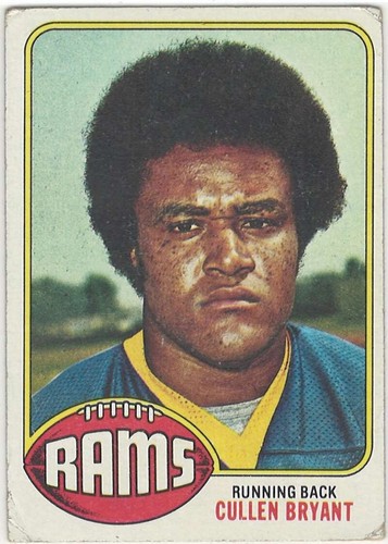 CULLEN BRYANT RC 1976 Topps #373 ROOKIE LA Rams ID:6494 | eBay