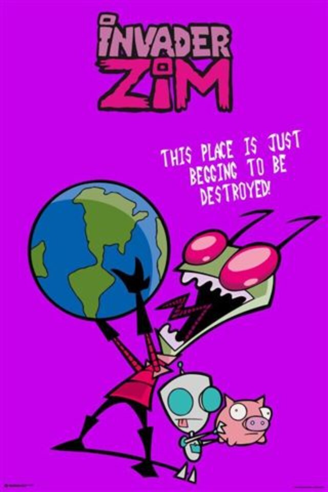 Impact Merch. Poster: Invader Zim - The World 610mm x 915mm #175 | eBay