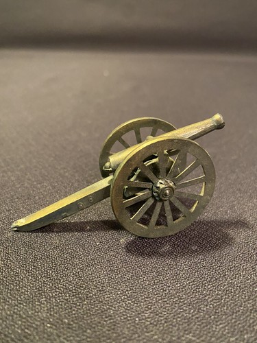 Vintage Brass Or Cast Iron Mini Canon | eBay