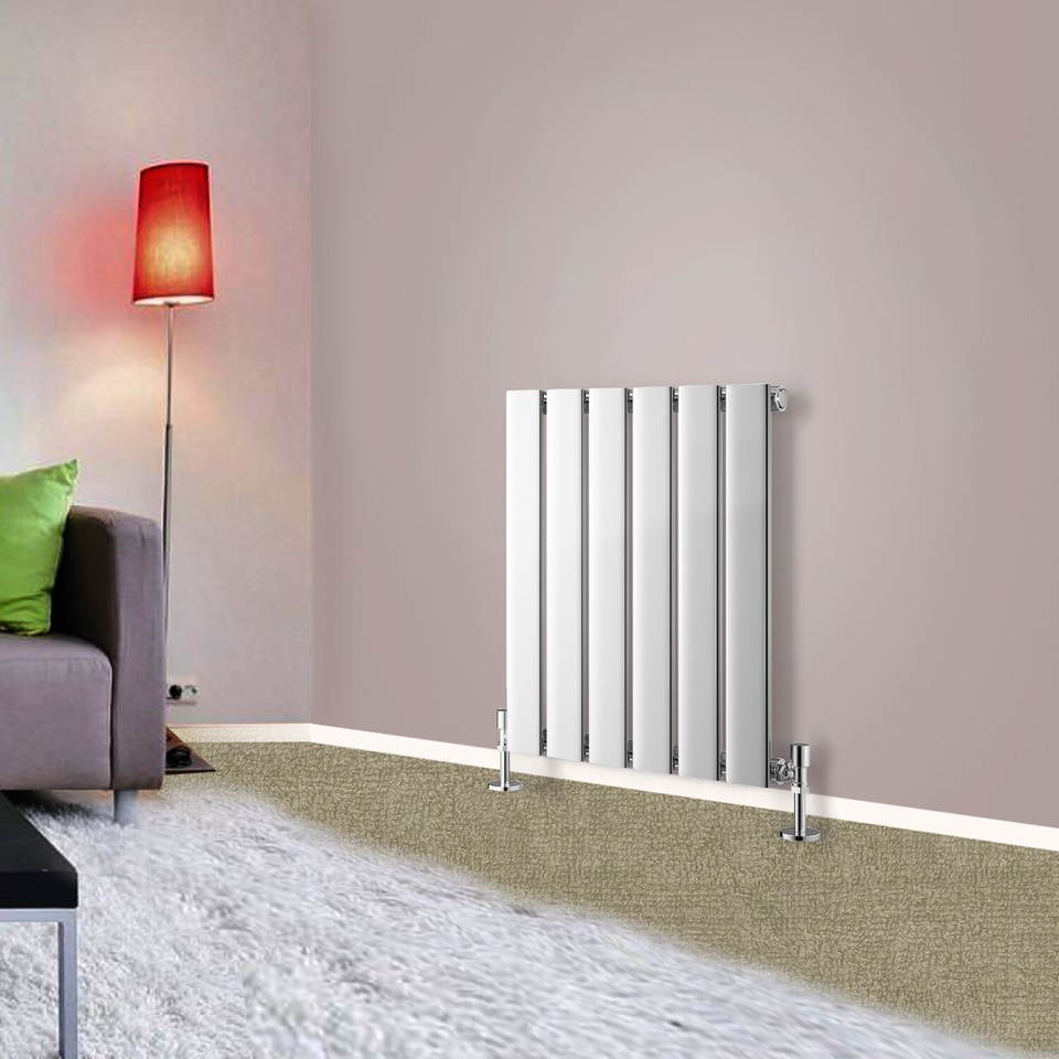 Horizontal Flat Panel Column Designer Radiator Central Heating ...