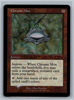 MTG TCG Secret Lair: 30th Anniversary Countdown Kit Chrome Mox #2003 ...