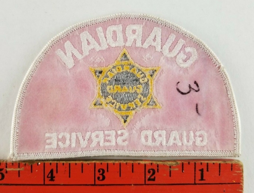 Vintage Guardian Guard Service Security Patch Southfield Michigan Patch ...
