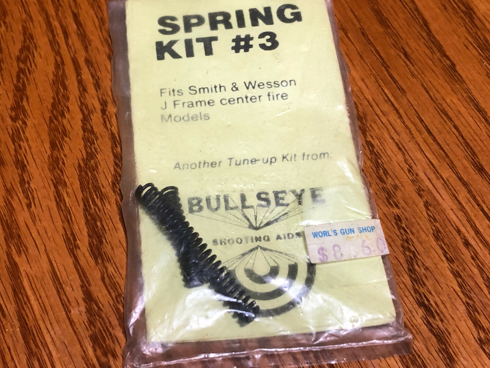 Bullseye Spring Kit #3 for Smith & Wesson J frame SW S W | eBay