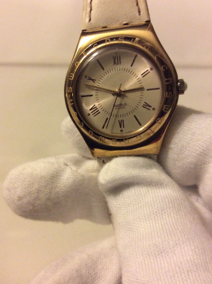 Swatch Swiss Irony Gold 12 And 6