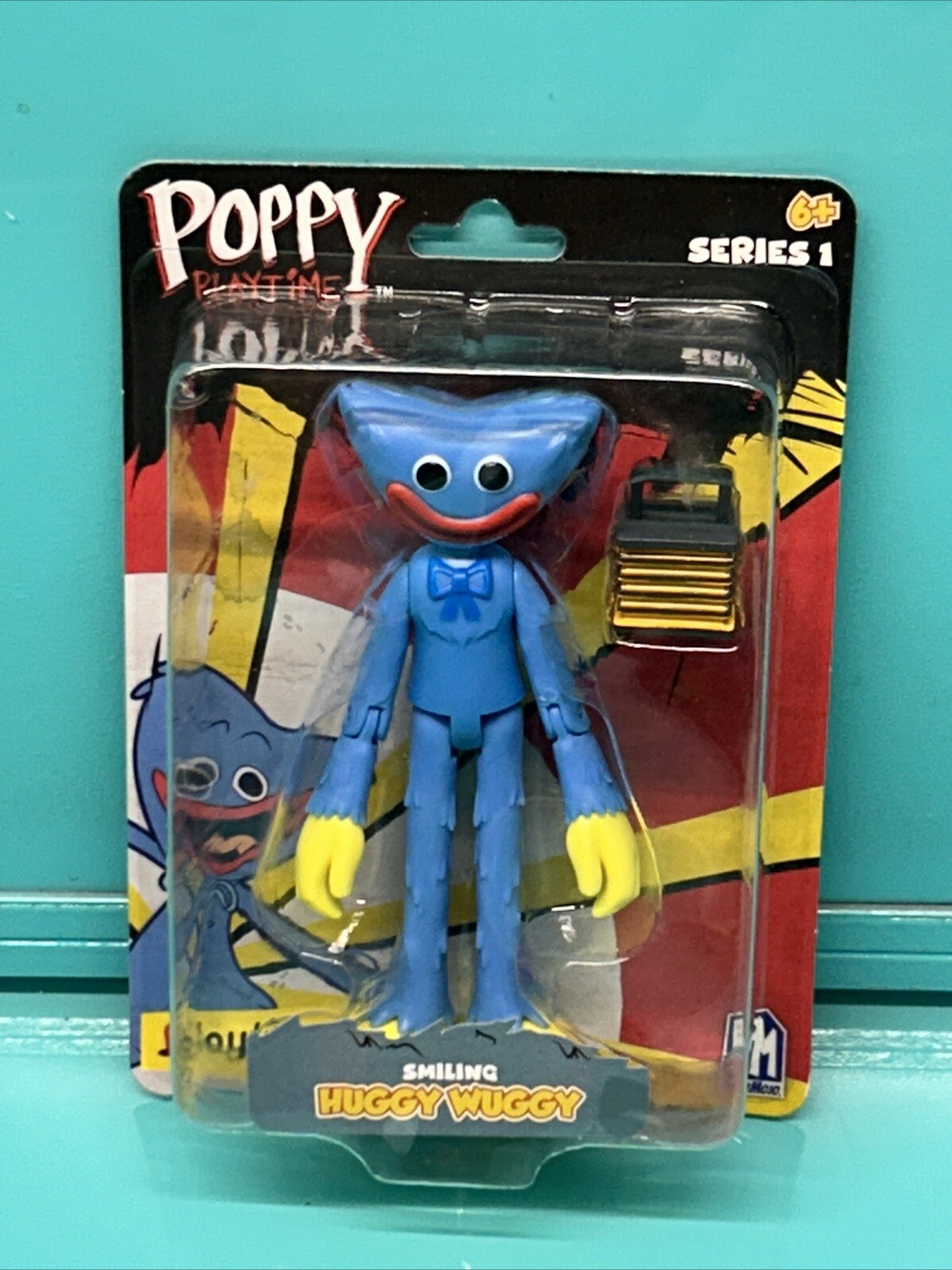 POPPY Playtime Smiling Huggy Wuggy 5" Posable Action Figure Series 1 ...