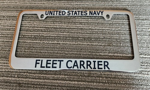 United States Navy Fleet Carrier License Plate Frame | eBay