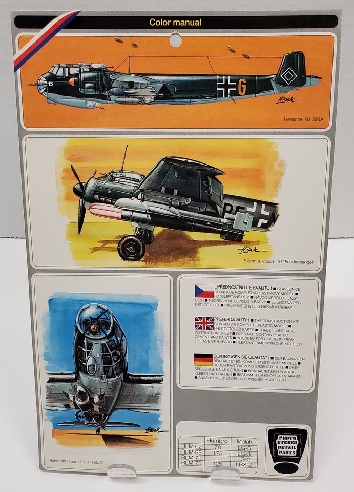 Vintage Condor German Missiles Set II 1:72 Scale Resin Model Kit No ...