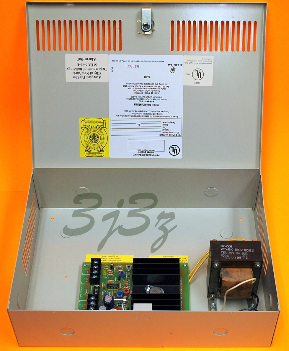 ALARM SAF PS5-BFS-12-UL Power Support System | eBay