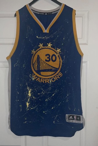 Stephen Curry Golden State Warriors Custom Splash Splatter Paint 4x ...