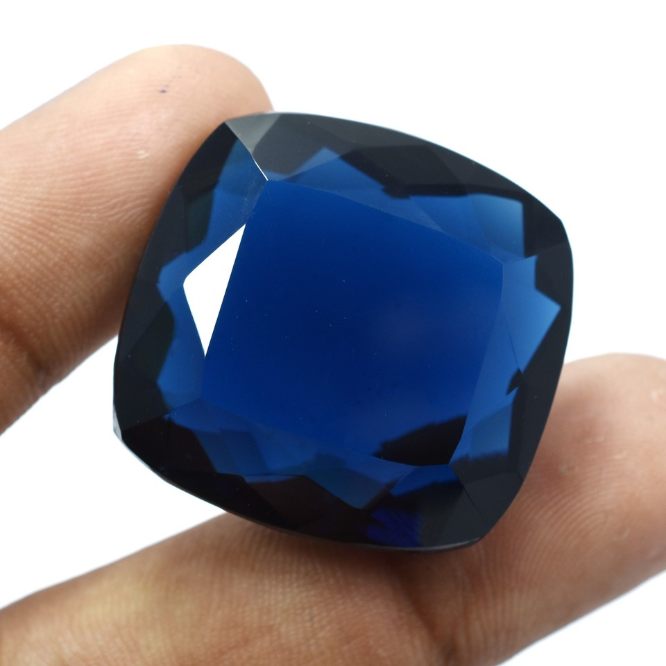 84.55 Ct Rare Teal Sapphire A++ CERTIFIED Loose Gemstone Big Size ...