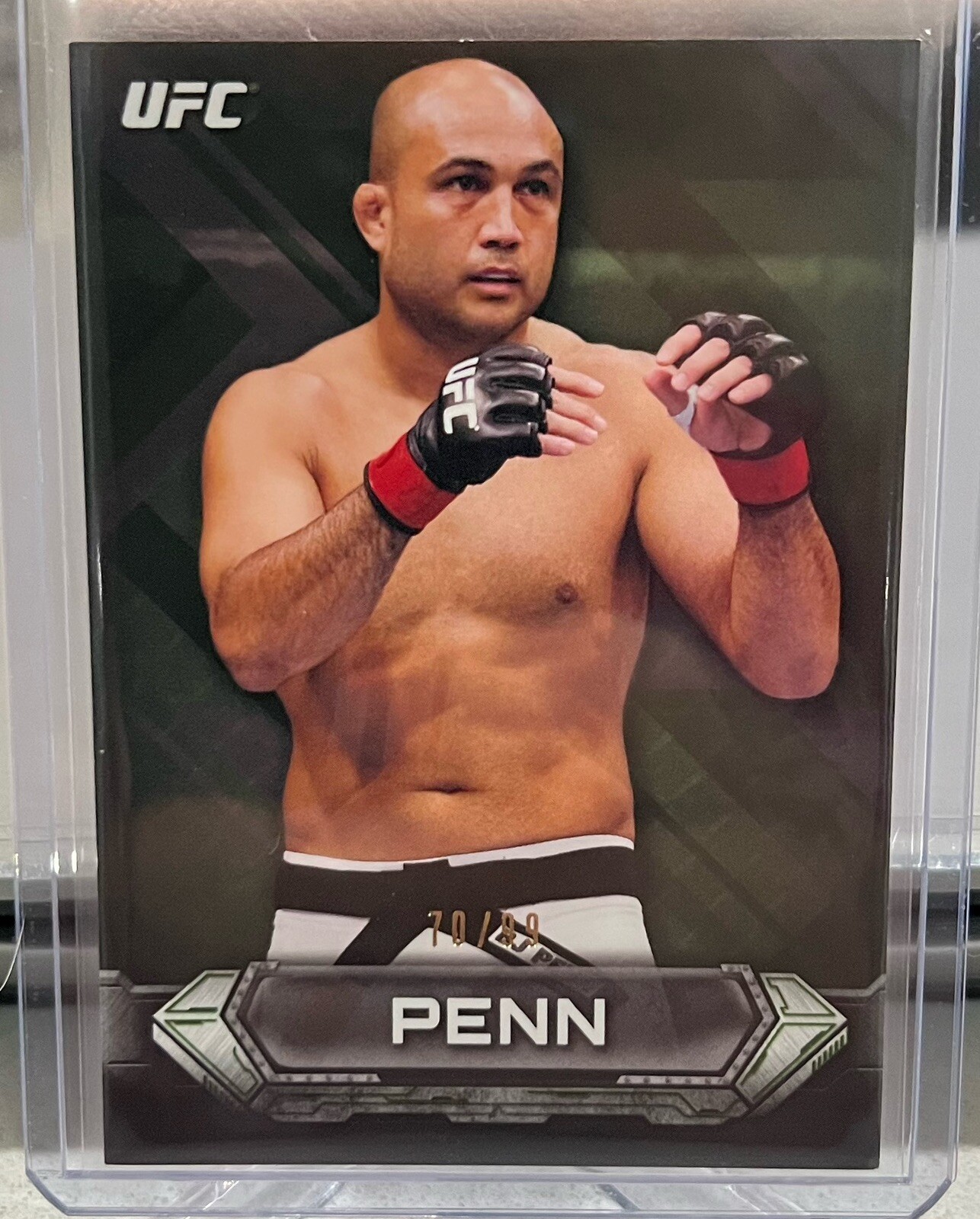 BJ PENN 2014 Topps UFC Knockout GREEN 70/99 | eBay
