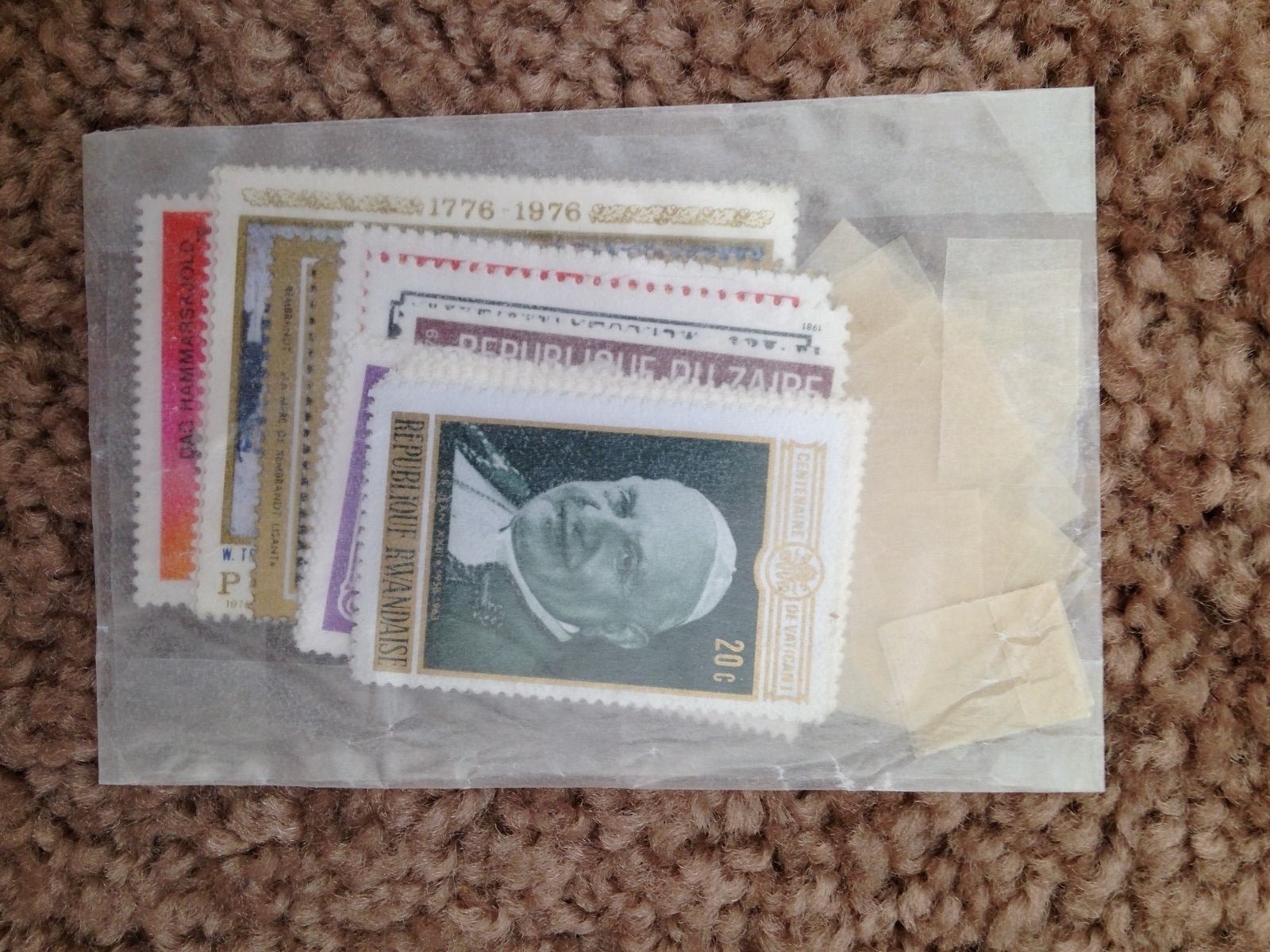 Famous Persons Stamp Collecting Kit, Commemorative Item Number 921 | eBay