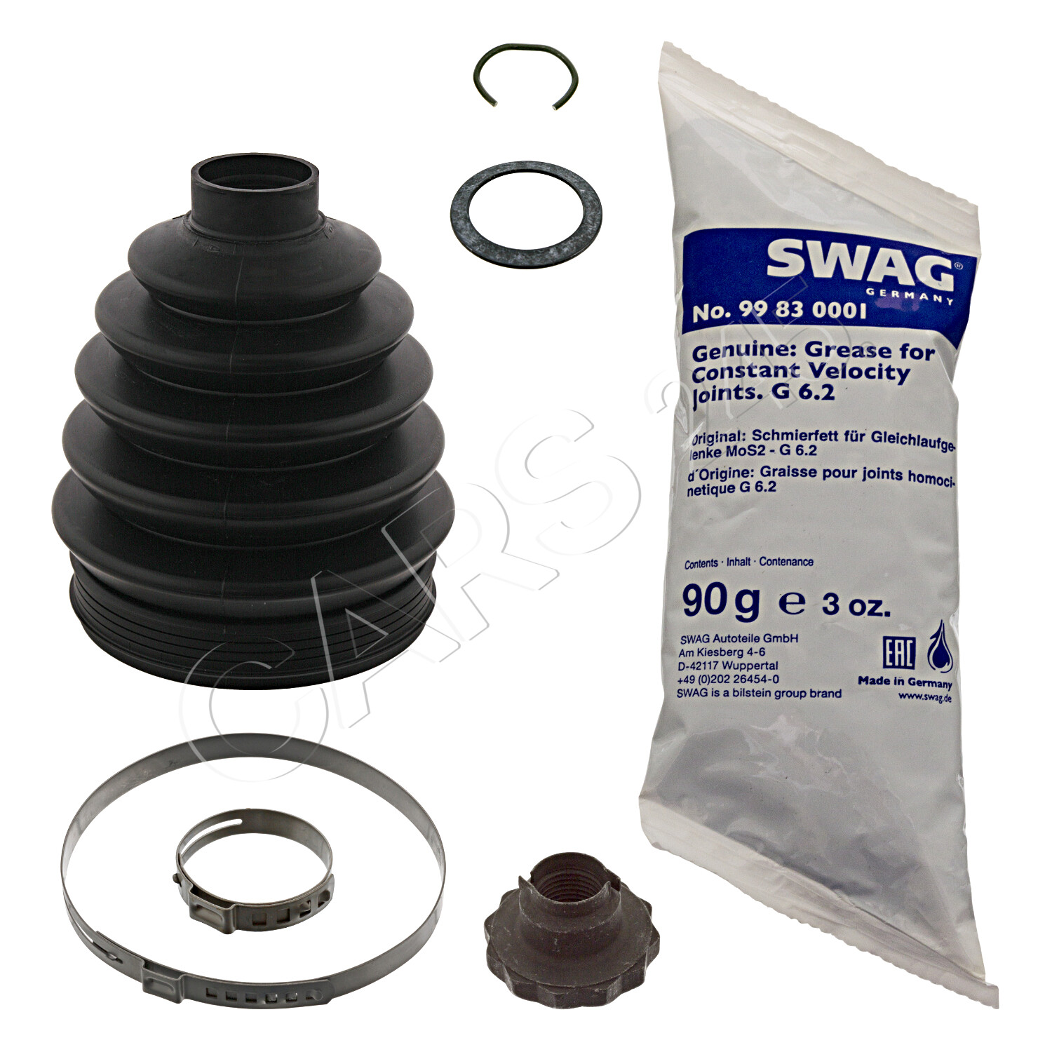 SWAG Drive Shaft Bellow Set Front Axle Fits AUDI SEAT SKODA VW Polo ...