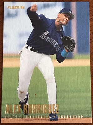 Alex Rodriguez 1996 Fleer Baseball Card #243 Seattle Mariners MLB Free ...