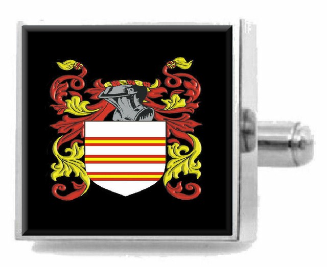 Hendry Scotland Family Crest Surname Coat of Arms Cufflinks ...