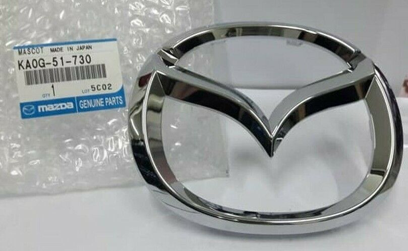 MAZDA Genuine OEM CX-5 KF#P 2016-2021 Front Grille Chrome Emblem KA0G ...