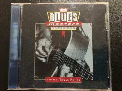 Blues Masters, Vol. 3: Texas Blues by Various Artists (CD,1992, Rhino ...
