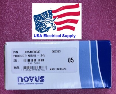 8154000030 NOVUS N1540 USB 24V Universal Indicator, 2 relays | eBay