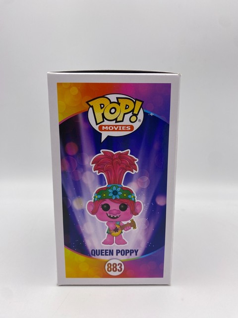 Funko Pop! Vinyl: Trolls - Poppy - Party City (PC) (Exclusive) #883 for ...